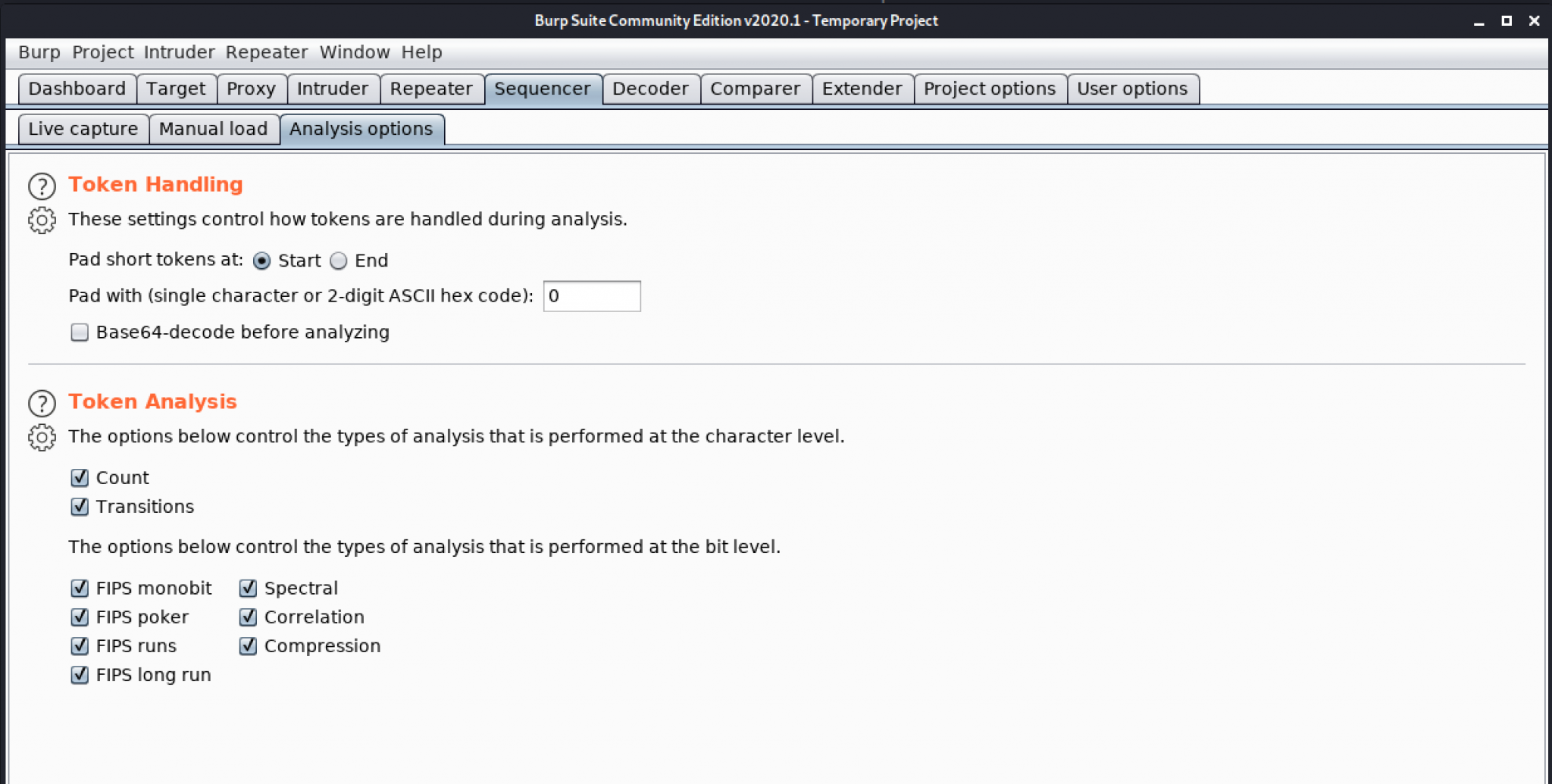 Sequencer Tab - Guide for Burp Suite - Security Cipher